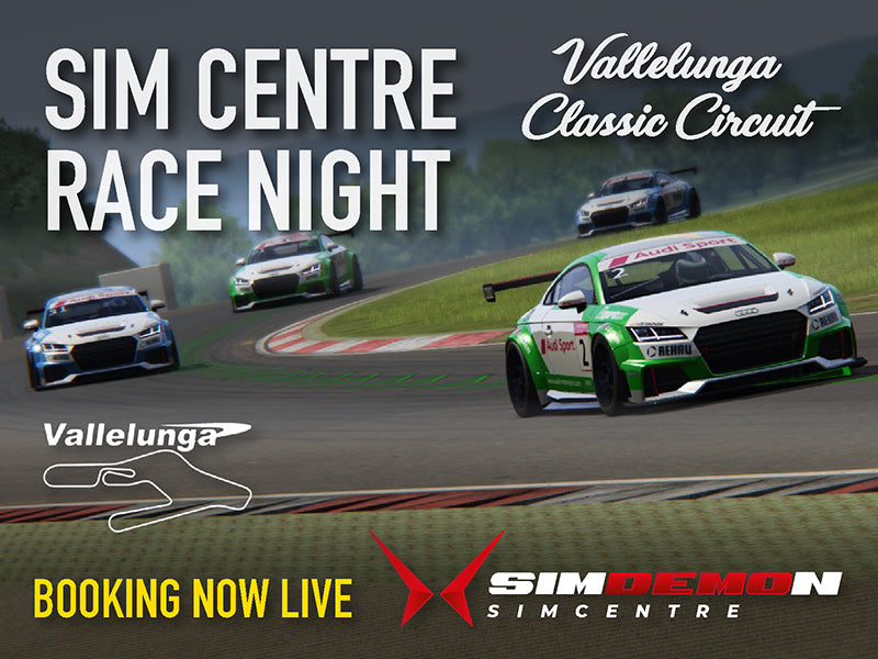 The first of 2025! - SIM Centre Race Night at the Vallelunga Classic C – SIM Demon