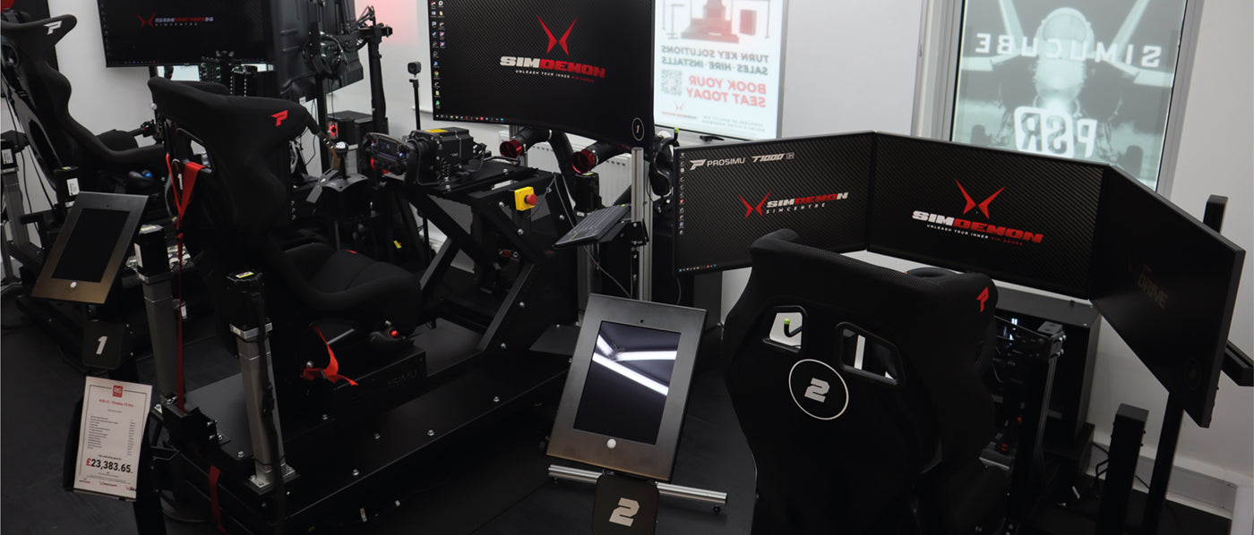 SIM Demon | Prosimu | Simucube | Asetek | SIMAGIC | MOZA | Fanatec