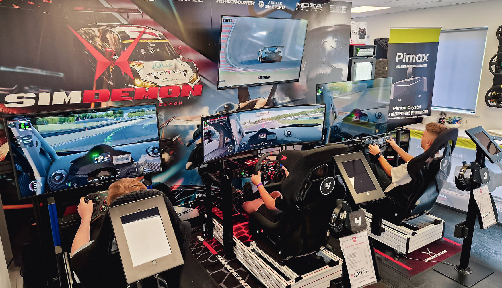 SIM Demon | Prosimu | Simucube | Asetek | SIMAGIC | MOZA | Fanatec